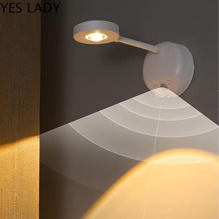 YES LADY Cat-Eye Bulb Wireless Spotlight LED Battery Operated Wall Lamp ...