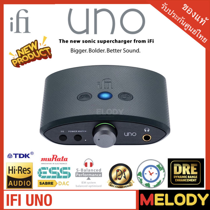 iFi uno - DAC & Headphone AMP - USB-C Input Audio - Streaming/Gaming/Music Modes Adjust Sound to ...