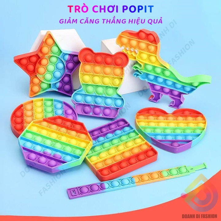 Đồ Chơi Popit 3D Cho Bé,Pop Pip Trò Chơi Giảm Căng Thẳng, Bóp Bit Khủng ...