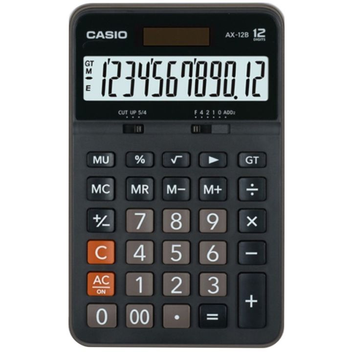 solar calculator 12-digit calculator Two-way power supply(solar ...