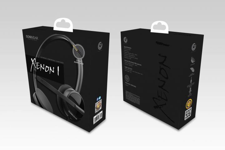 SONICGEAR XENON 1 STEREO WIRED HEADPHONE WITH MICROPHONE | Lazada