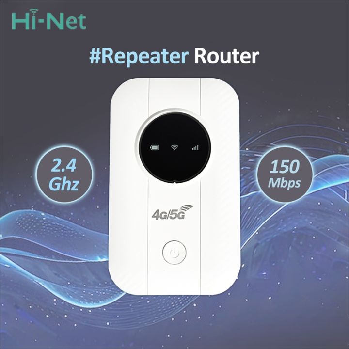 HI-NET Router Mini 4G Router Nirkabel/Modem MIFI LTE/Wi-Fi Portabel ...