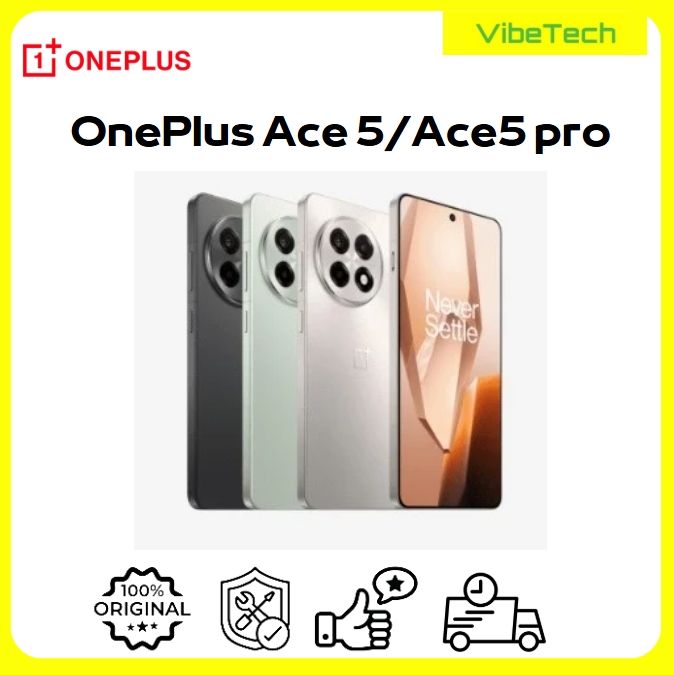 Oneplus Ace 5 /Ace 5 Pro/Dual SIM Snapdragon 8 Elite (3 nm) IP65 dust/water 6.78 inches 1264 x ...
