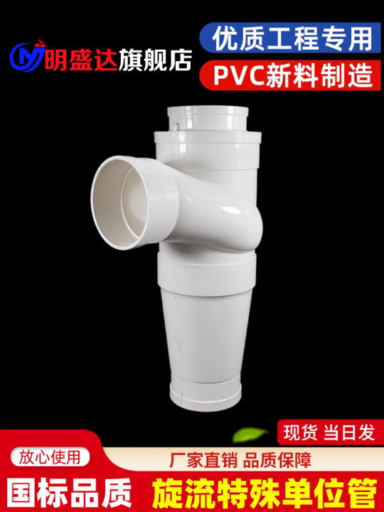 Pvc Pipe Cyclone Embedded Adjustable Noise Reduction And Silencer Inner ...