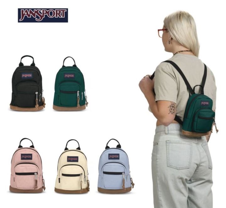 JANSPORT Right Pack Mini 4L | Mini Backpack with Premium Suede กระเป๋า ...