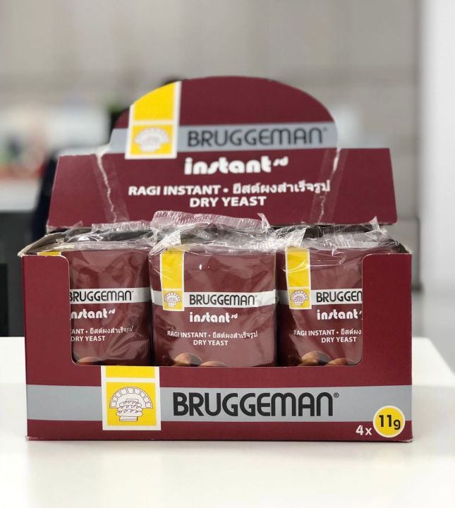 1Pak isi 4sachet / Ragi Instant Bruggeman sachet 11 gr Dry Yeast Ragi ...