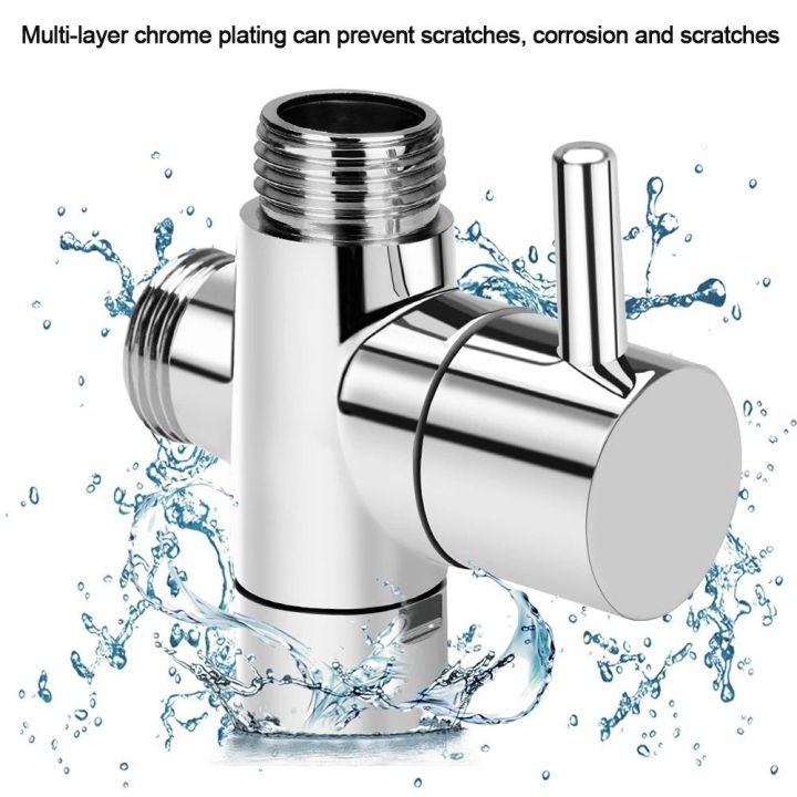ASSURANCE Adjustable Fixed Spray Head Diverter Shower Diverter Valve ...