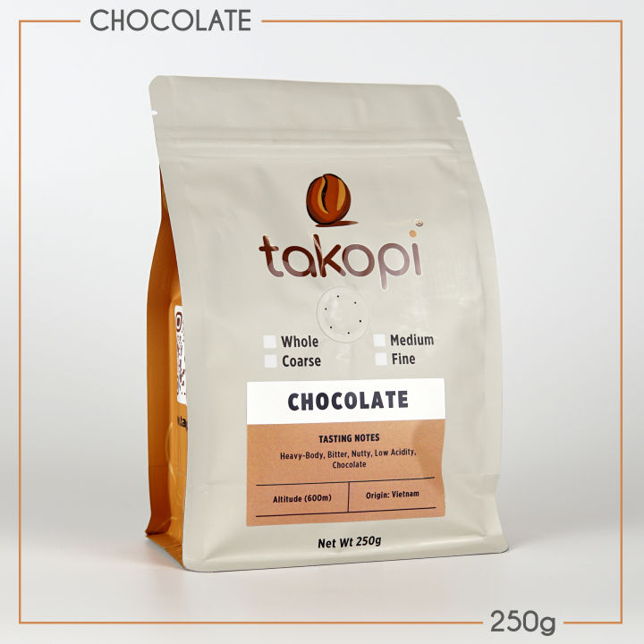 Takopi - Chocolate Coffee, Fresh Roast Beans or Ground for Brewed Drip ...