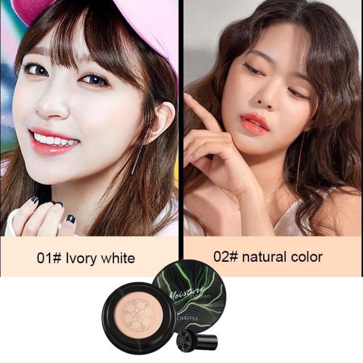 ORIGINAL CHAFFUL Mushroom Head Air Cushion CC Cream Base BB Glow ...