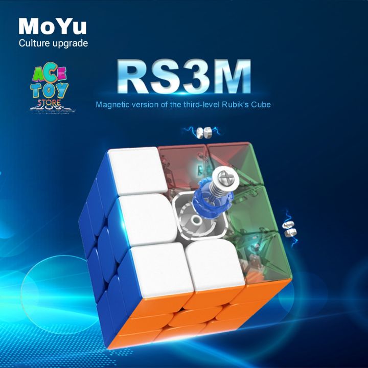 MoYu Upgrade [Magic Dragon Rubik's Cube] Culture Magnetic Rubik's Cube Stickerless Rubiks Cube ...