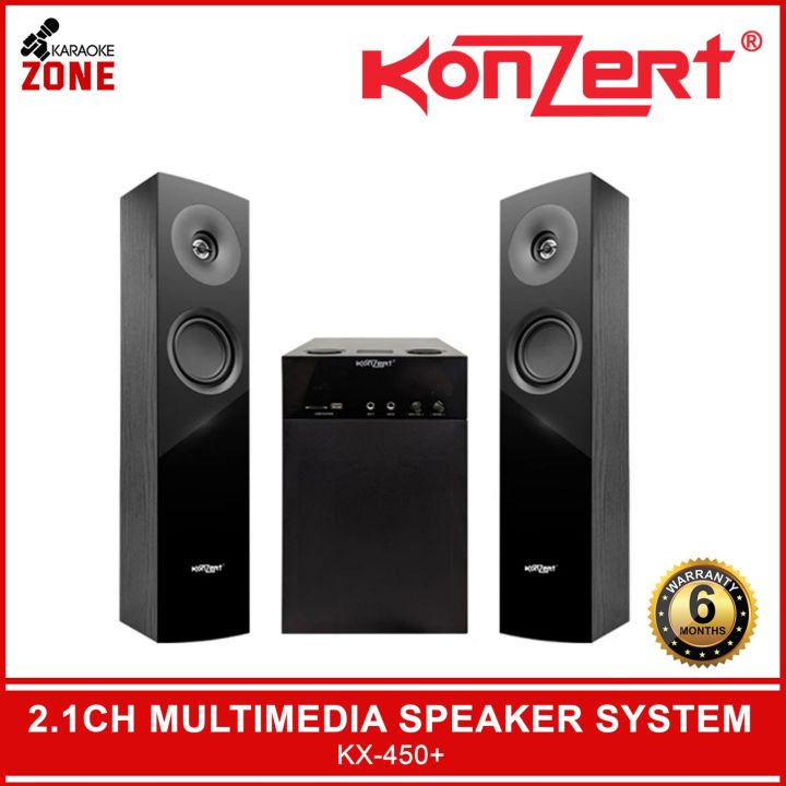KONZERT KX450+ / 2.1 CH. Speaker System / Multimedia Speaker / Konzert ...