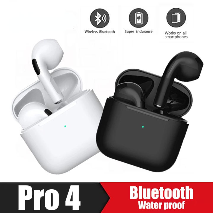 [COD Rree case]TWS Pro 4บลูทูธ5.0หูฟังไร้สาย TWS Earburds กีฬาในหู ...