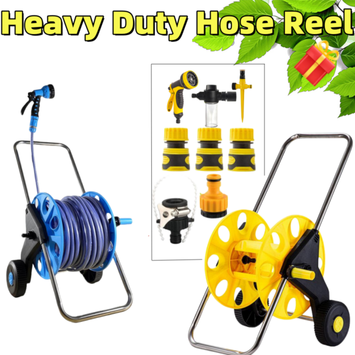 Garden Hose Set Heavy Duty Garden Hose Reel Cart Car Washing Hose ...