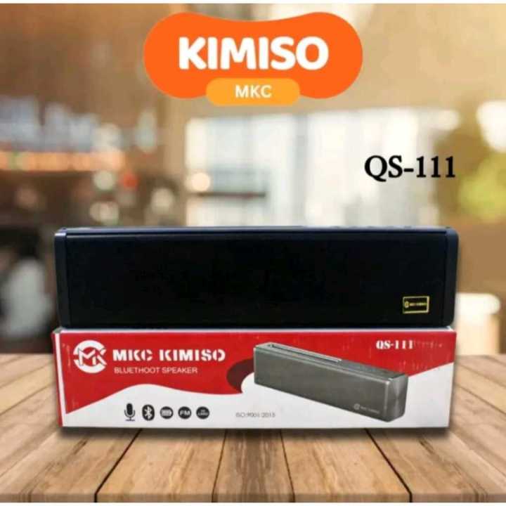 MKC KIMISO Speaker Bluetooth Soundbar QS111 MKC Kimiso | Lazada Indonesia