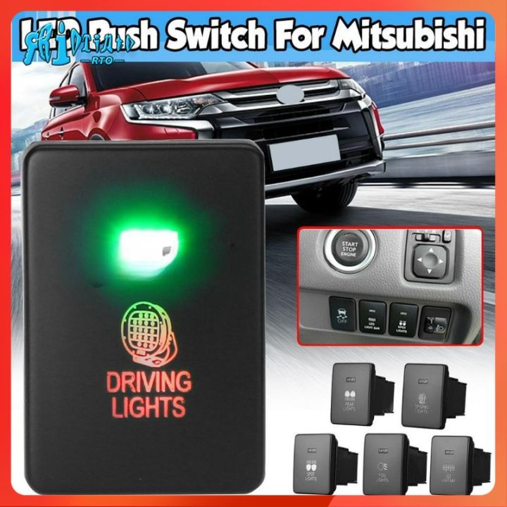 ไฟเฉพาะจุดสวิตช์เปิดปิด RTOC สำหรับ Mitsubishi Triton MQ MR Pajero ...