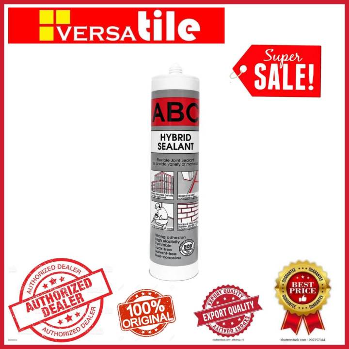 ABC Hybrid Sealant Flexible and Paintable Gap Filler 300ml | Lazada PH
