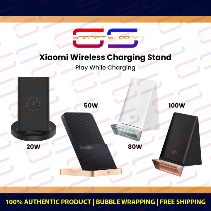 Xiaomi Mi 100W / 80W / 50W / 20W Wireless Charging Stand | Wireless ...