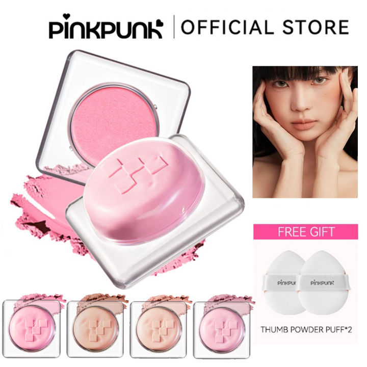 【PinkPunk】 Blush for contouring, matte expansion and shrinkage, non ...