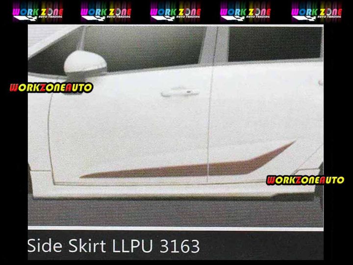 LLPU3163 Proton Iriz PU Side Skirt (OEM) Body kit Bodykit | Lazada