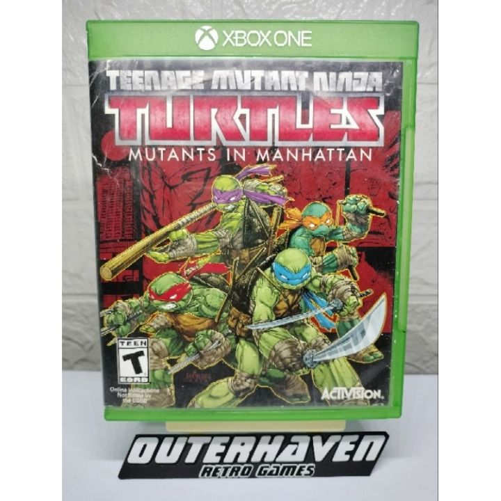 XBOX One Teenage Mutant Ninja Turtles Mutants in Manhattan NTSC ...