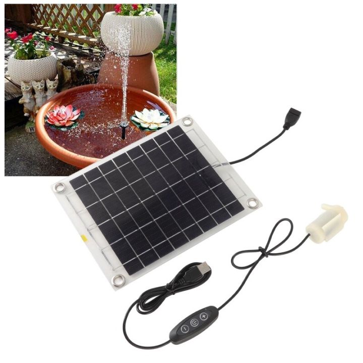Double-sided Power Generation Transparent Solar Panel Water Pump Set ...
