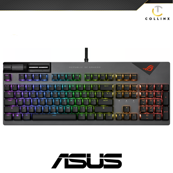 ASUS KB ROG STRIX FLARE II NX PBT BLUE | Almost-Instantaneous Response ...