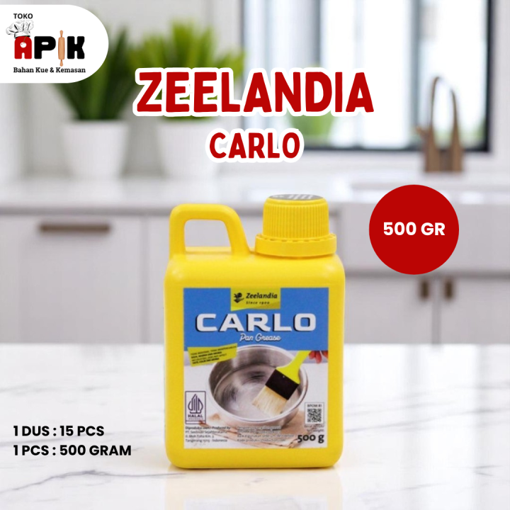 Zeelandia Carlo Pengoles Loyang 500gr / Pan Grease | Lazada Indonesia