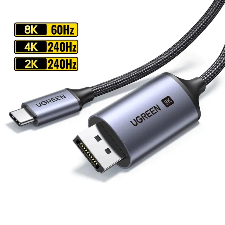 UGREEN USB C to 8K Displayport 1.4 for iPhone 15 Pro iPad Compatible ...