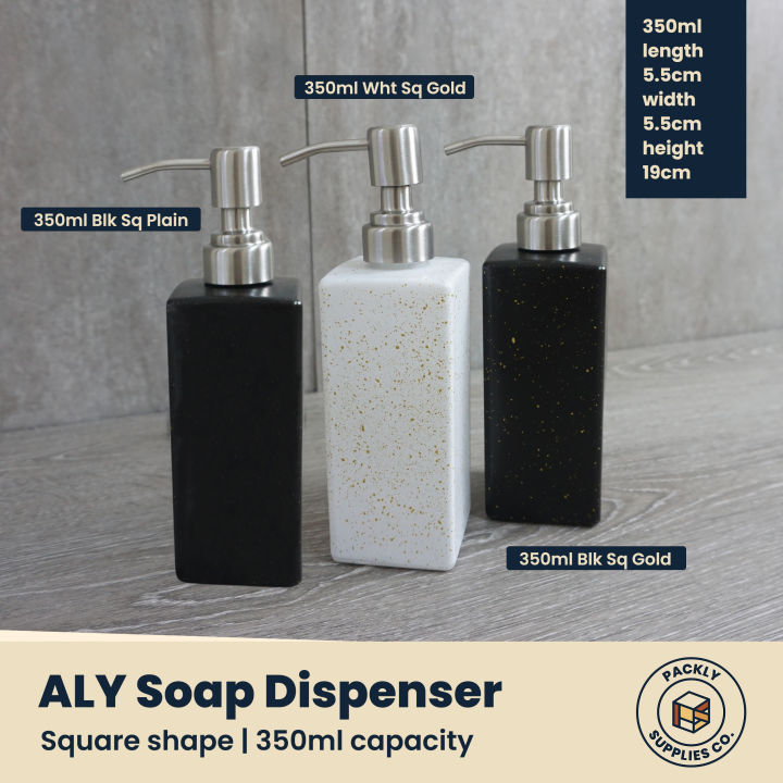 ALY Soap Dispenser Bottle with Metal Pump | Lazada PH
