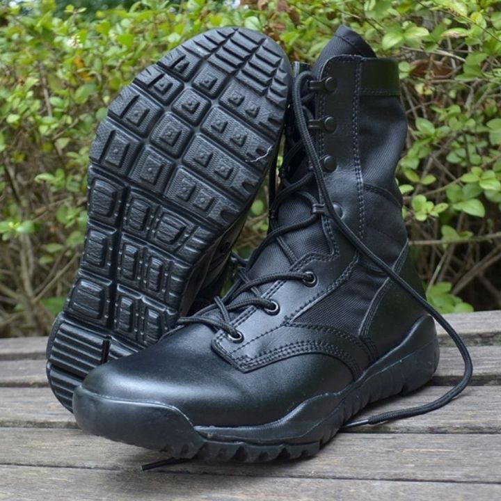 CQB Tactical Boots Breathable Military Combat Boots Outdoor Travel ...