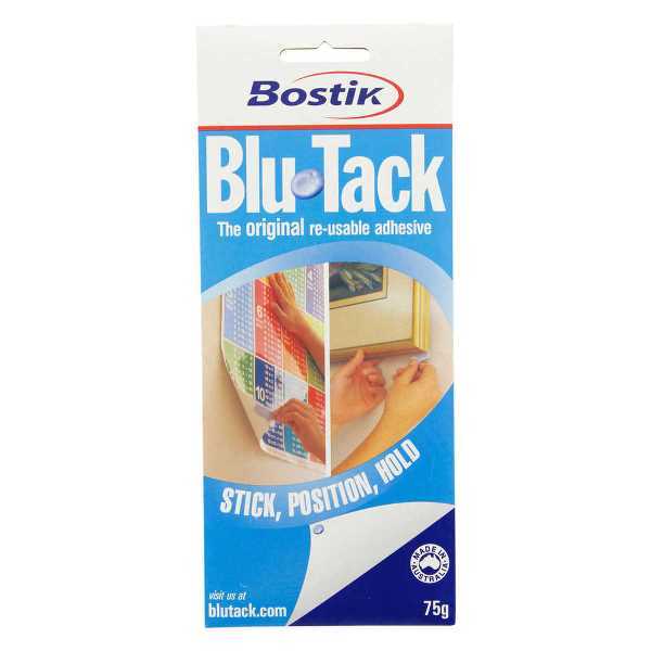 (KTS)กาวดินน้ำมัน Bostik Blue Tack 75g. blutack | Lazada.co.th