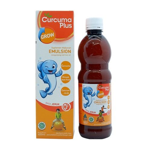Curcuma Plus Emulsion Rasa Jeruk 400ml/Kurkuma Plus/Kurkuma/Curcuma ...