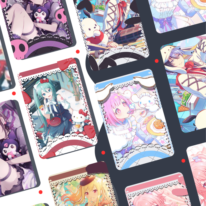 PHOTOCARD GAME ANIME Project Sekai Ft. Hatsune Miku | Ver. Sanrio ...