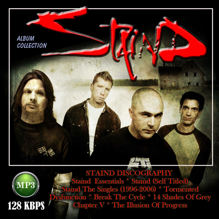 STAIND MP3 music CD for PCCDROM and compatibles (not playable to ...