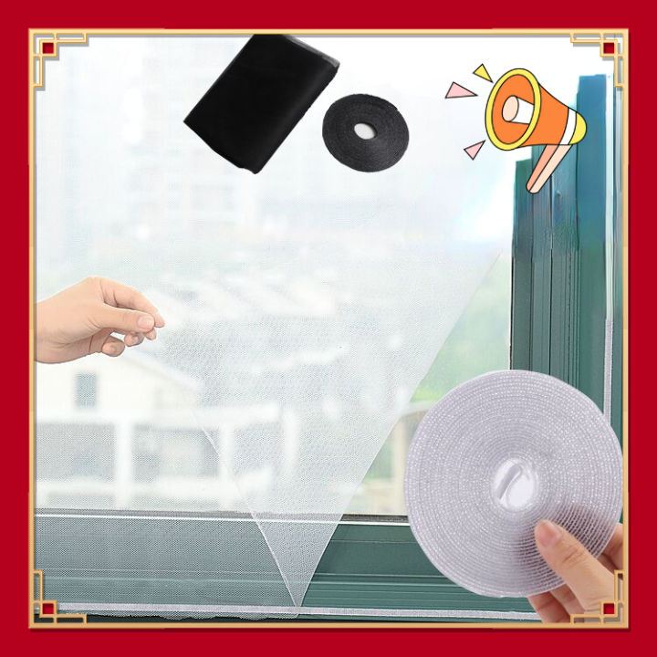 Easy Window Screen Mosquito Gauze Invisible Mesh Simple Screen Flies ...