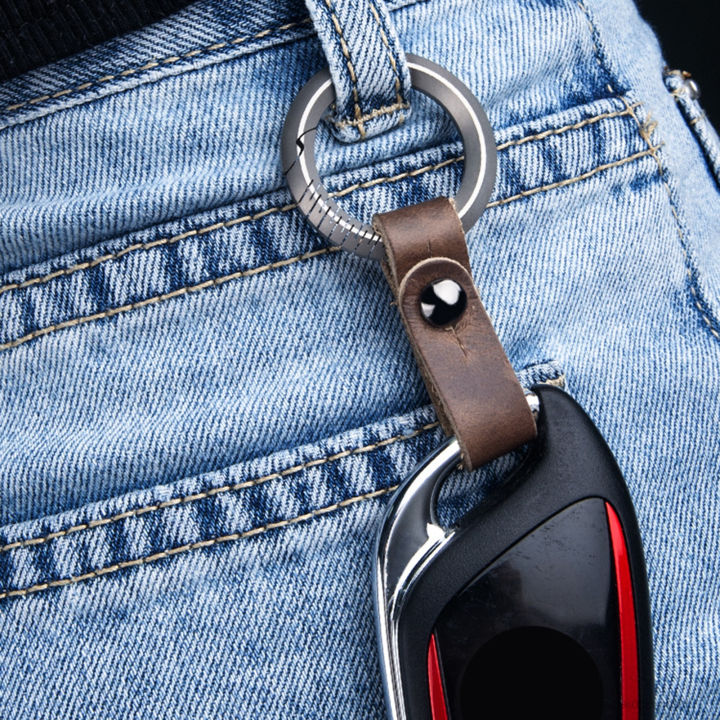 Titanium Keychain Carabiner Clip Easy Connect/Disconnect Key Ring for ...