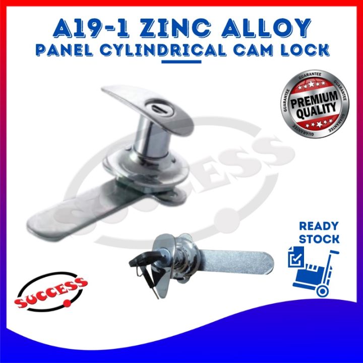 SUCCESS A19-1 Zinc Alloy Cylindrical Cam Lock with Key Door Lock ...