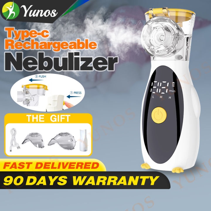 Yunos Rechargeable Nebulizer Portable Machine for Asthma Handheld Portable Nebulizer Sale for ...