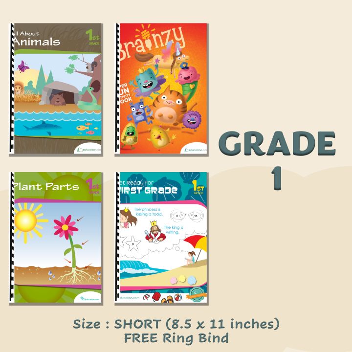 GRADE 1 (Worksheets / Workbooks) | Lazada PH