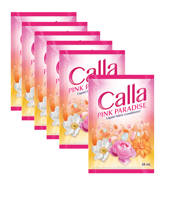 Calla Fabric Conditioner Pink Paradise 28mL 12's | Lazada PH