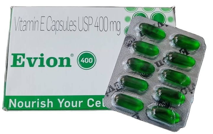 Evion Vitamin E Oil - 10 Pcs (Strictly for External use only) ( 400 mg ...