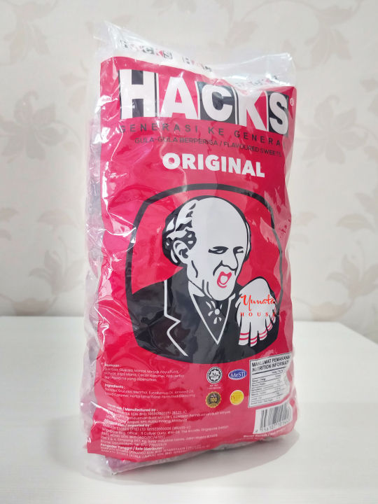 Hacks Malaysia Flavoured Sweets Original [1.8kg] | Lazada Indonesia