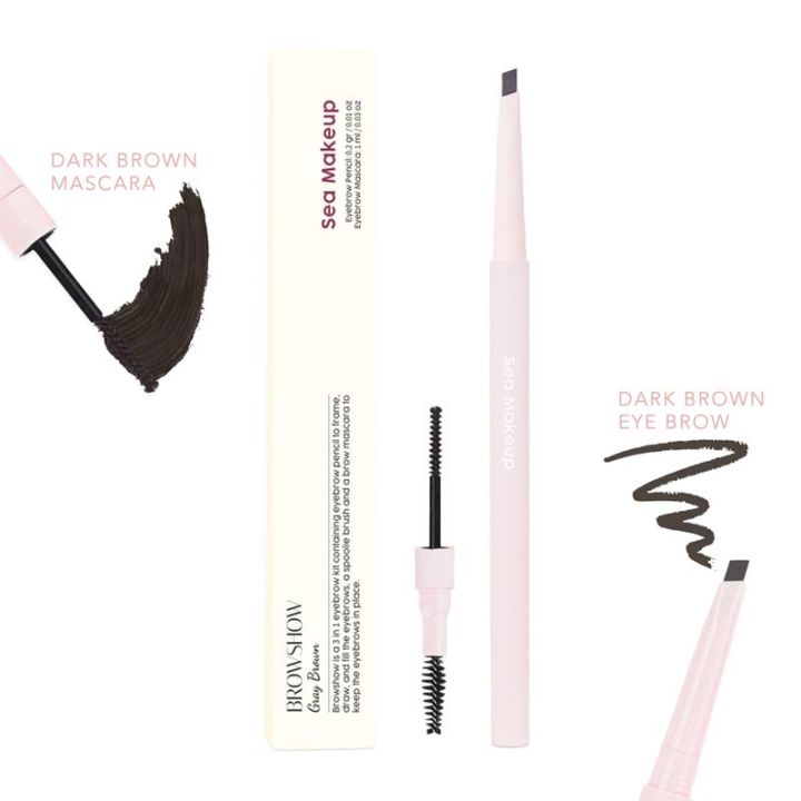 SEA MAKEUP Browstage Micro Pencil | Pensil Alis BY NATURNIC | Lazada ...