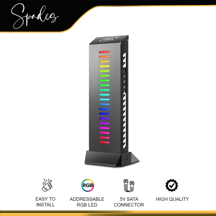 Gigaware Deepcool Illusion RGB LED Lighting GPU Video Card Bracket ...