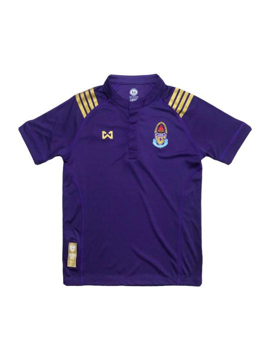 WARRIX เสื้อแข่งนักเตะเกรดแฟนคลับ(เด็ก) สโมสรBCCFC WA-17BF52K ม่วง/ทอง ...