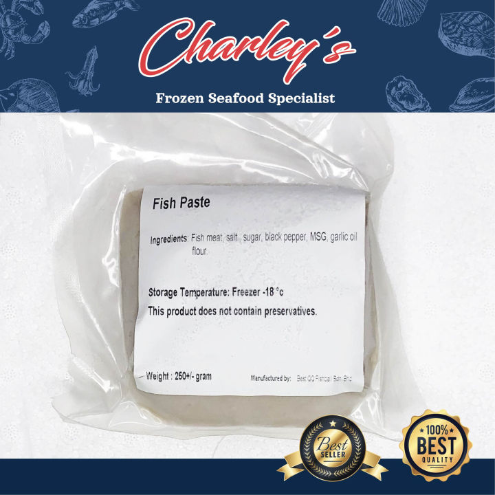 ☀️ HOMEMADE ☀️ PREMIUM FISH PASTE 250G | Charleys Food | Lazada