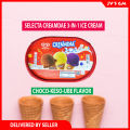 Selecta Creamdae 3-In-1 Pack Ice Cream, Choco-Keso-Ube Flavor, 1Ltr Tub ...