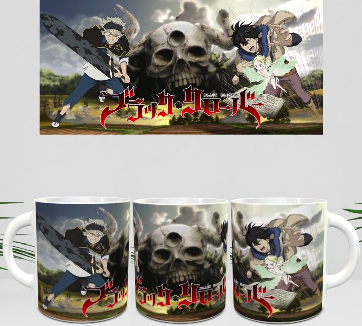 DPS Black Clover Anime - Asta and Yuno Magic Mug Coffee Mug | Lazada PH