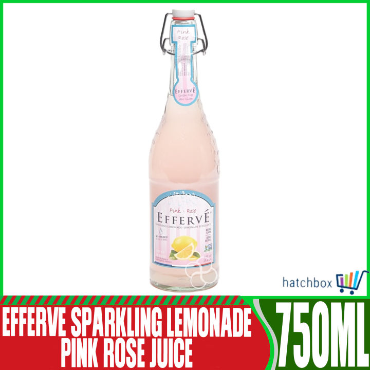 Efferve Sparkling Lemonade Pink Rose Juice 750mL | Lazada PH