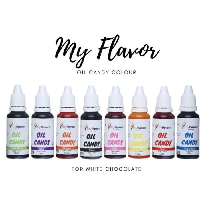 MyFlavor Oil Candy Edible Food Colour 25g (Colouring For Chocolate ...